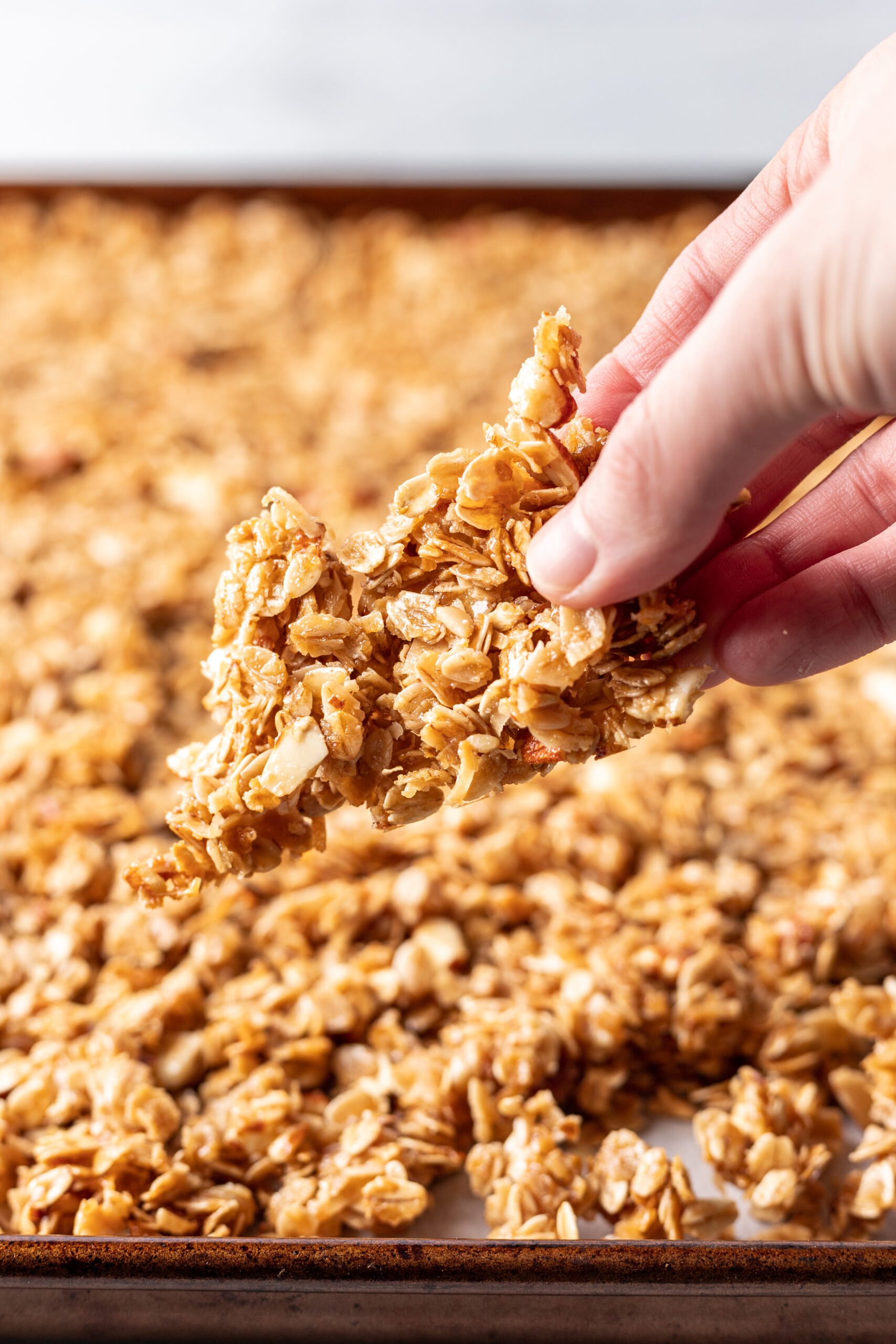 30-Minute Sweet & Simple Crunchy Granola - Life is but a Dish