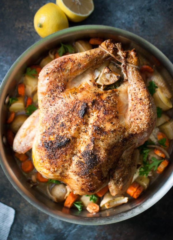 Simple Roast Chicken - Life is but a Dish