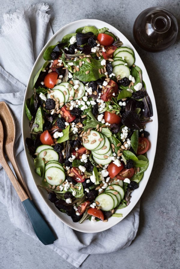 10 Minute Simple Spring Mix Salad | Life is but a Dish