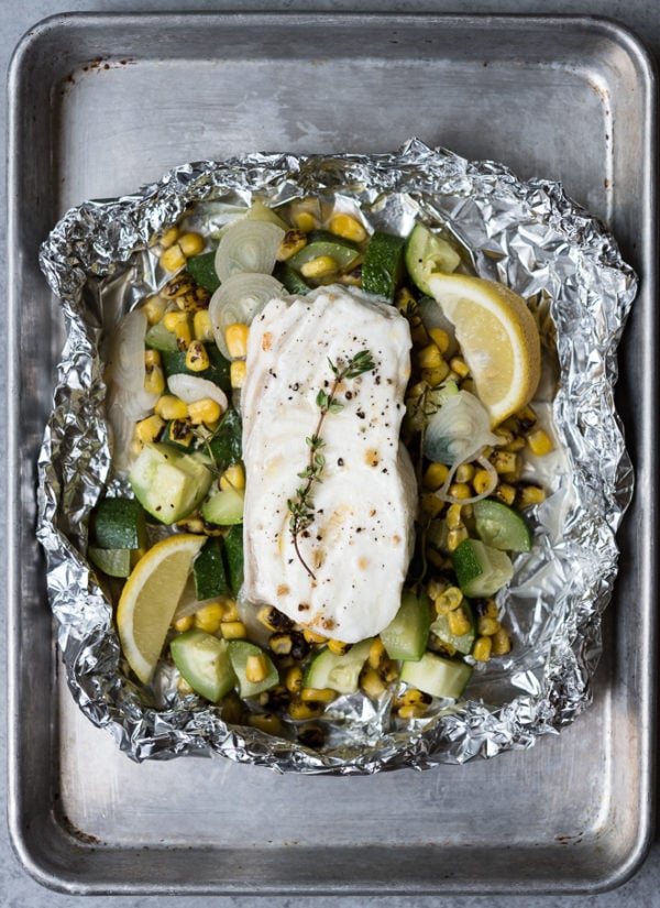 Grilled Fish Packets - Life is but a Dish