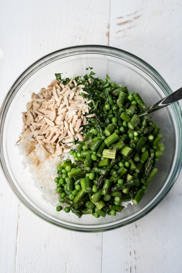 Herbed Spring Rice Pilaf - Life is but a Dish