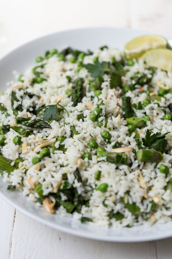 Herbed Spring Rice Pilaf - Life is but a Dish