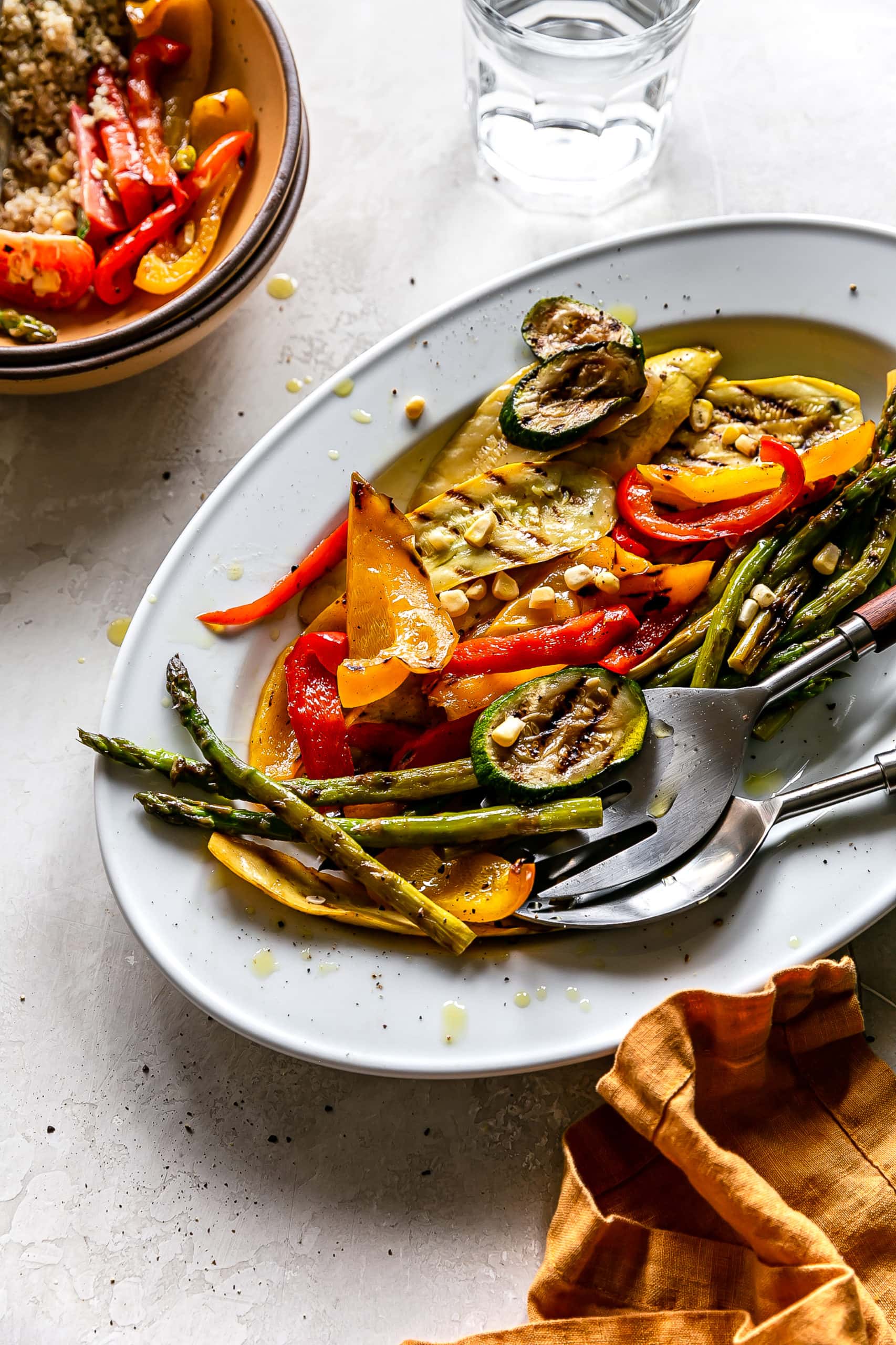 Grilled Veggie Platter - Life is but a Dish
