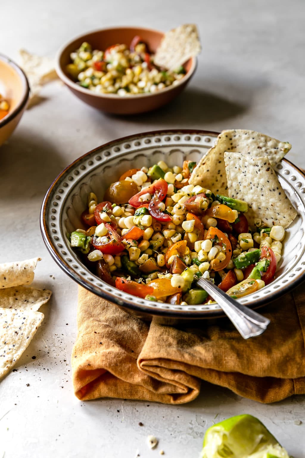 Fresh Chunky Corn Salsa | Life is but a Dish