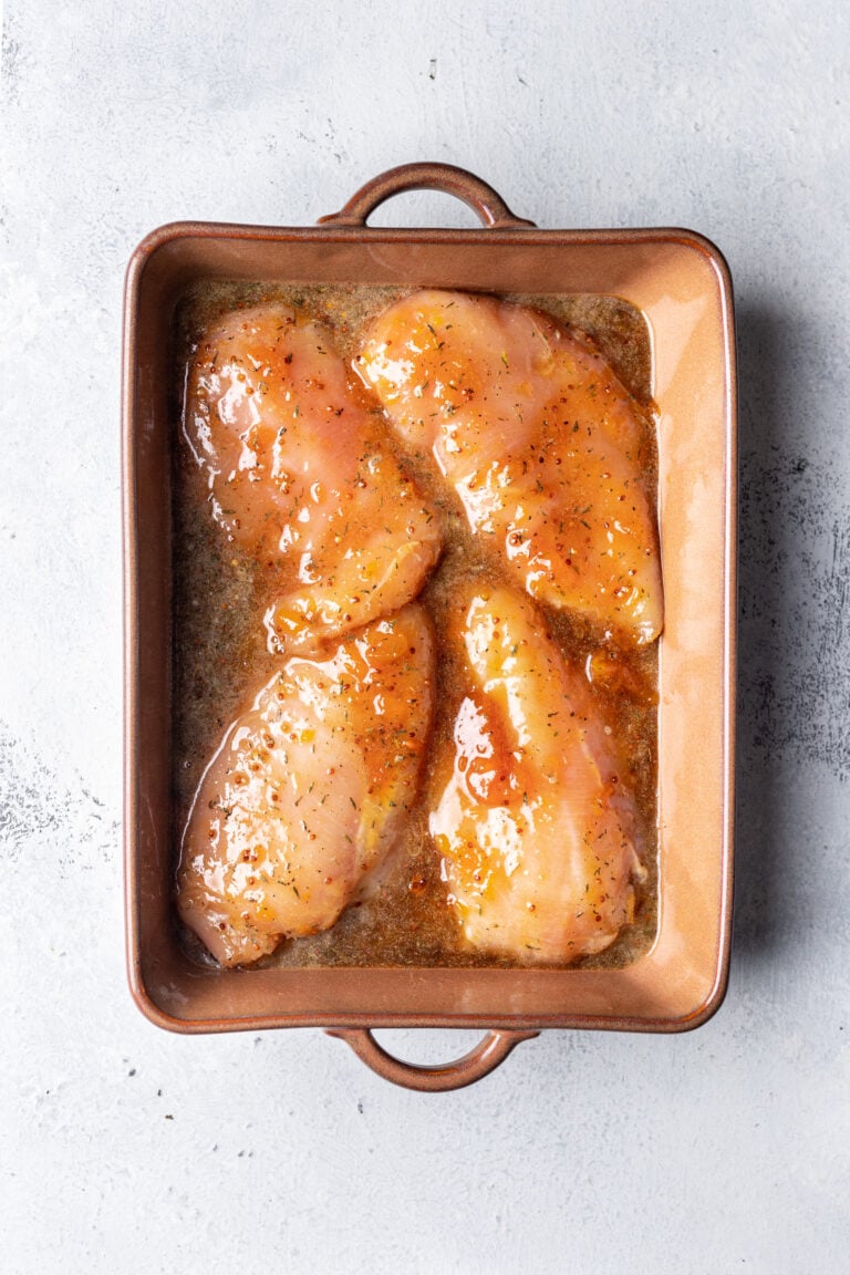 Easy Apricot Glazed Baked Chicken - Life is but a Dish