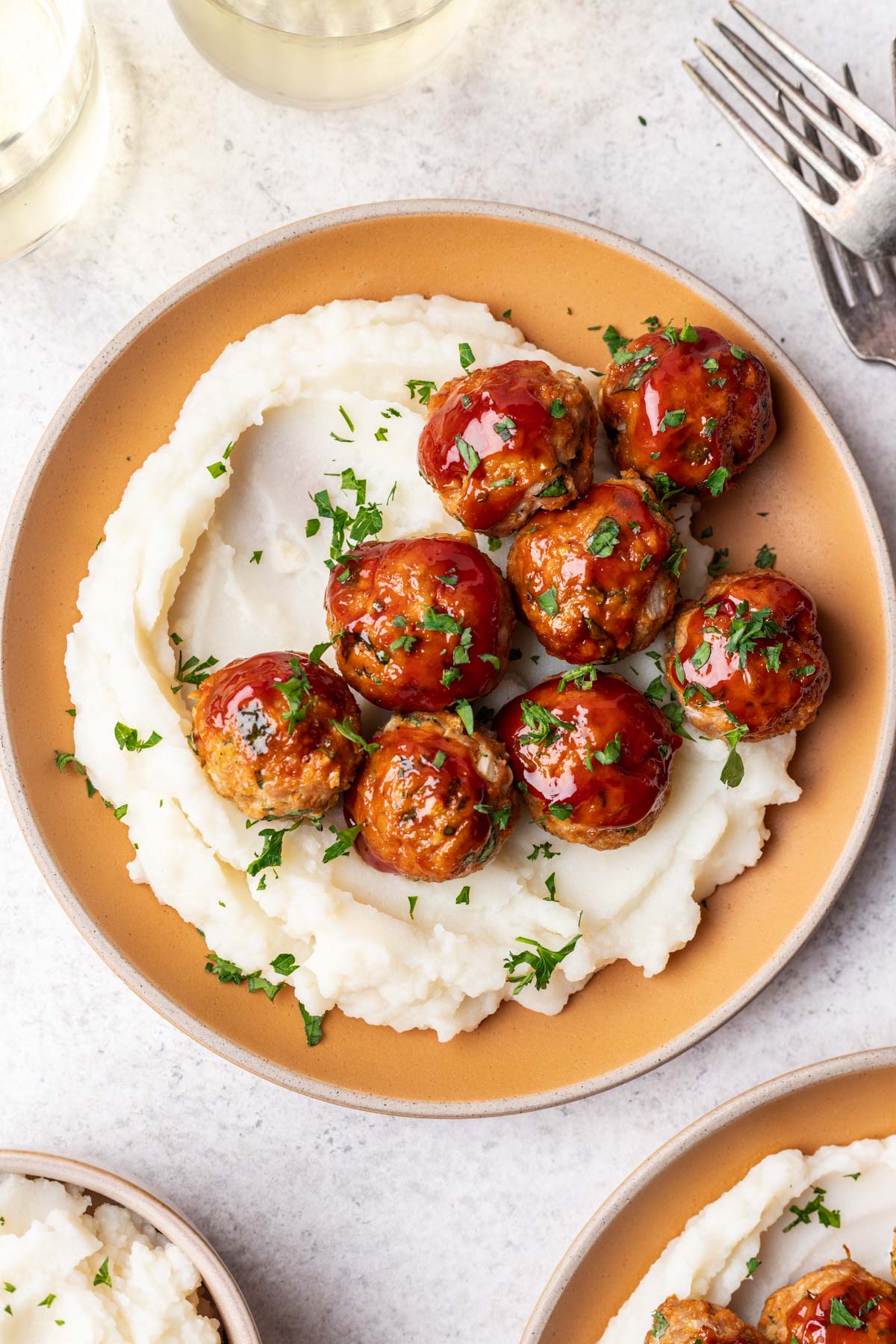 Moist Turkey Meatloaf Meatballs - Life is but a Dish