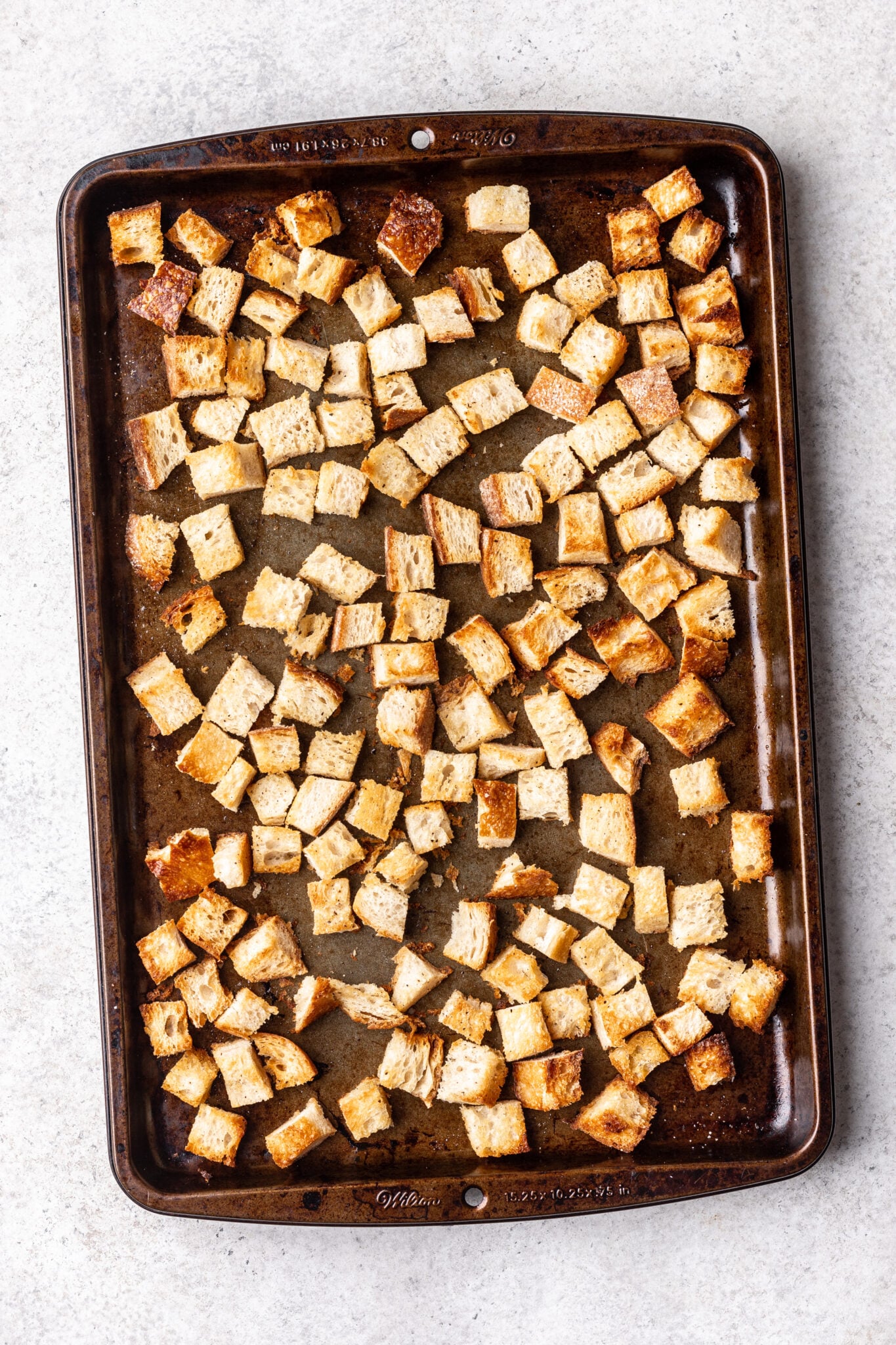 20 Minute Kale Caesar Salad with Homemade Croutons - Life is but a Dish
