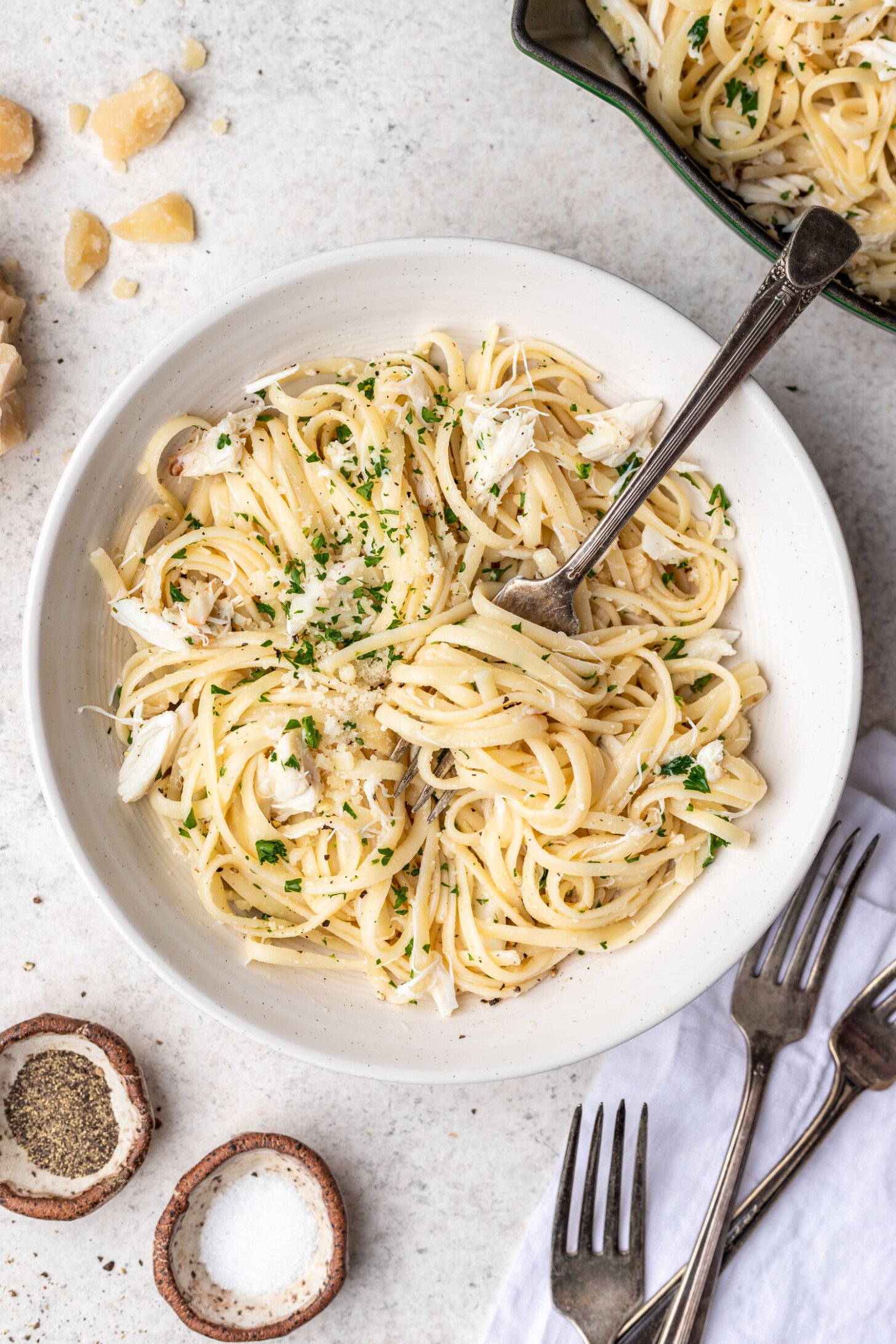 20 Minute Crab Linguine Life Is But A Dish