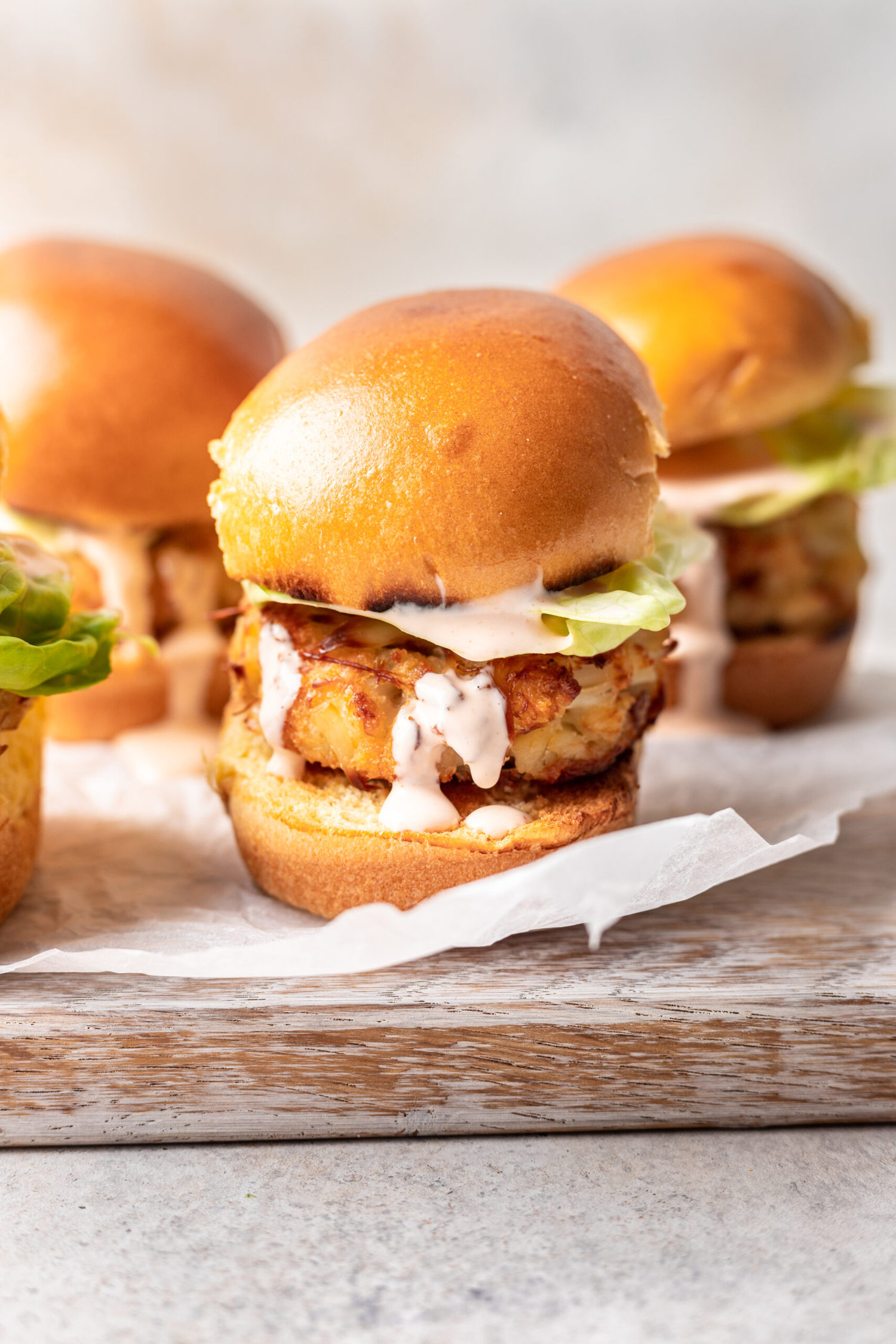 Baked Crab Cake Sliders - Life is but a Dish