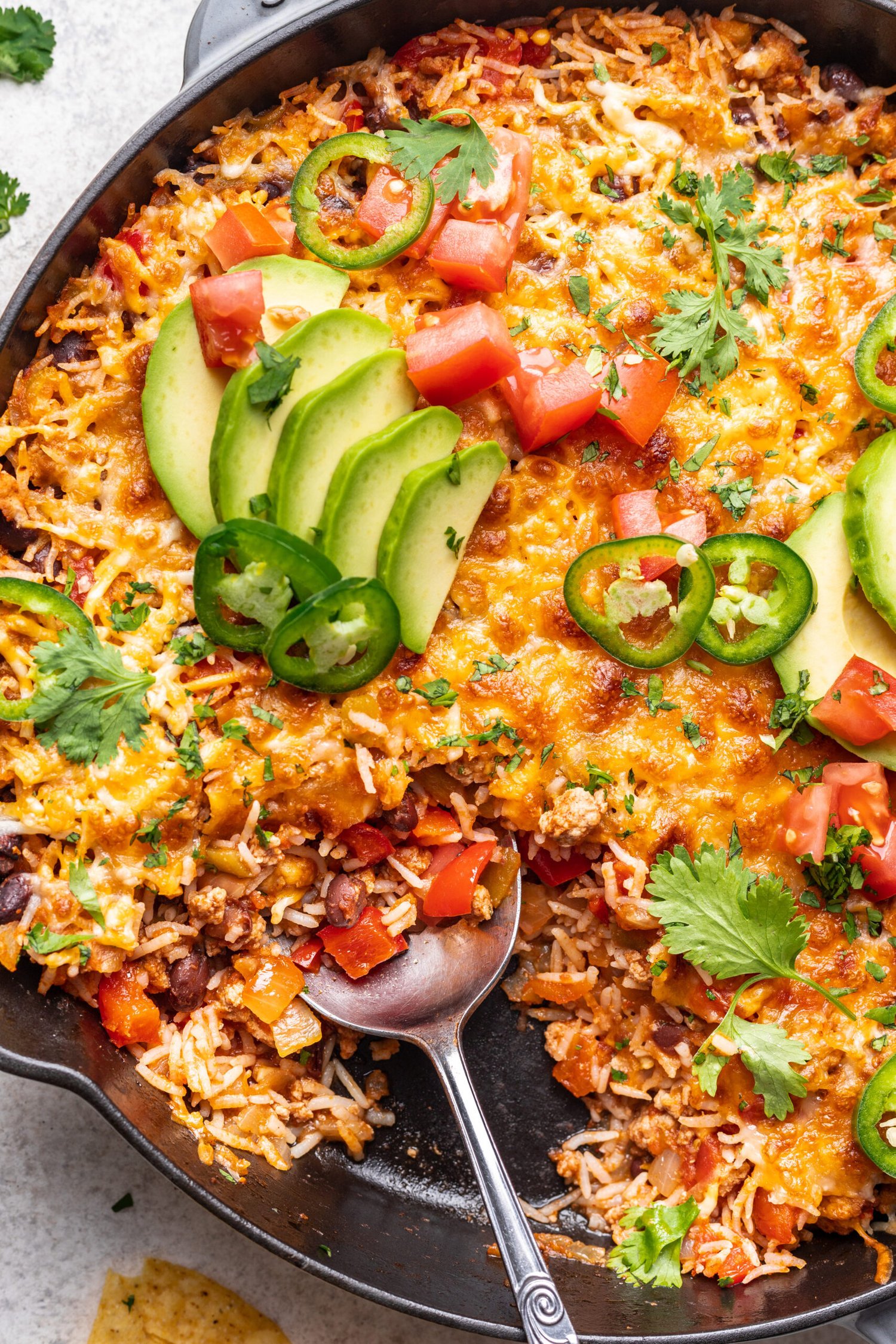 30 Minute Turkey Taco Rice Skillet - Life is but a Dish