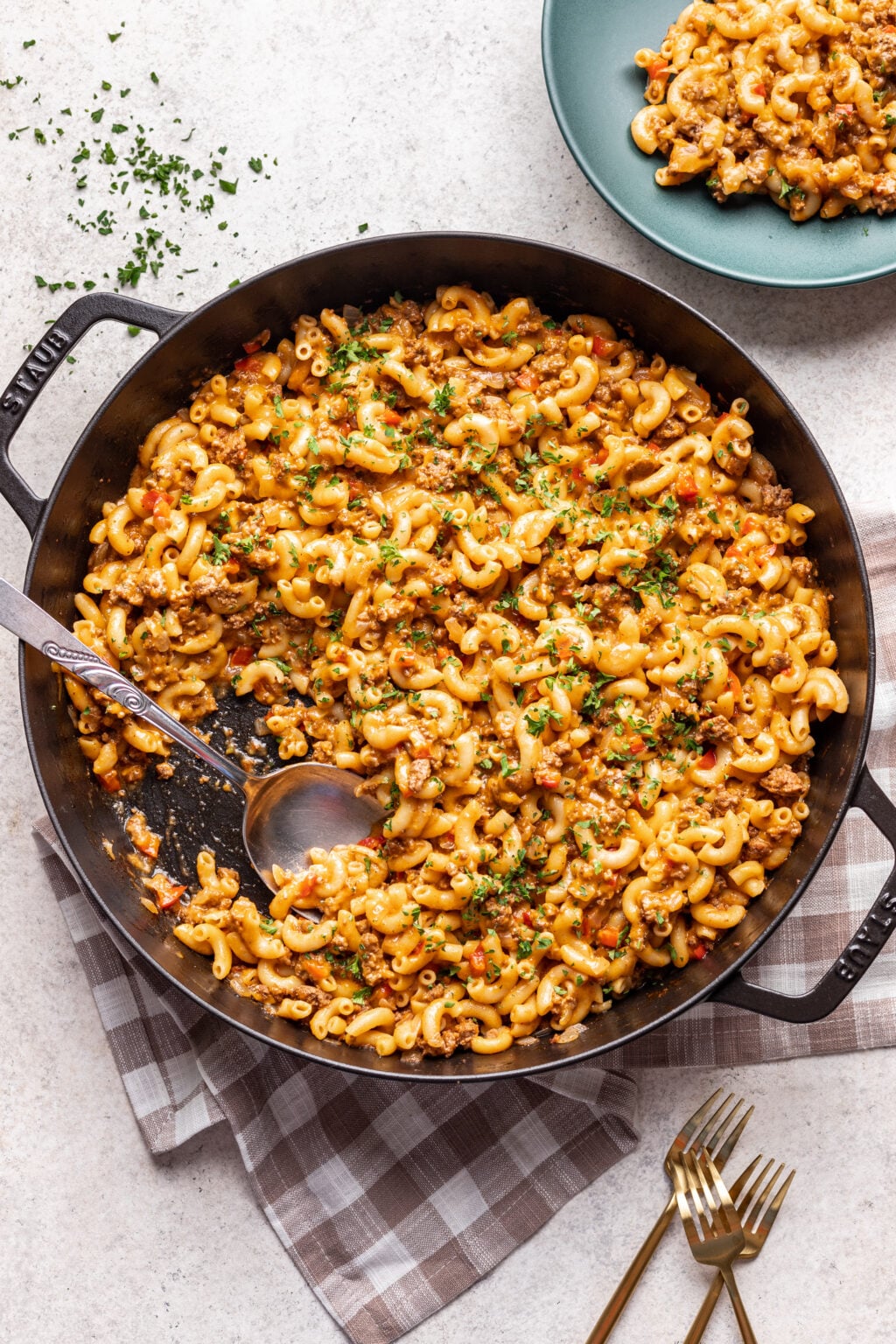 One Pot Sloppy Joe Pasta - Life is but a Dish
