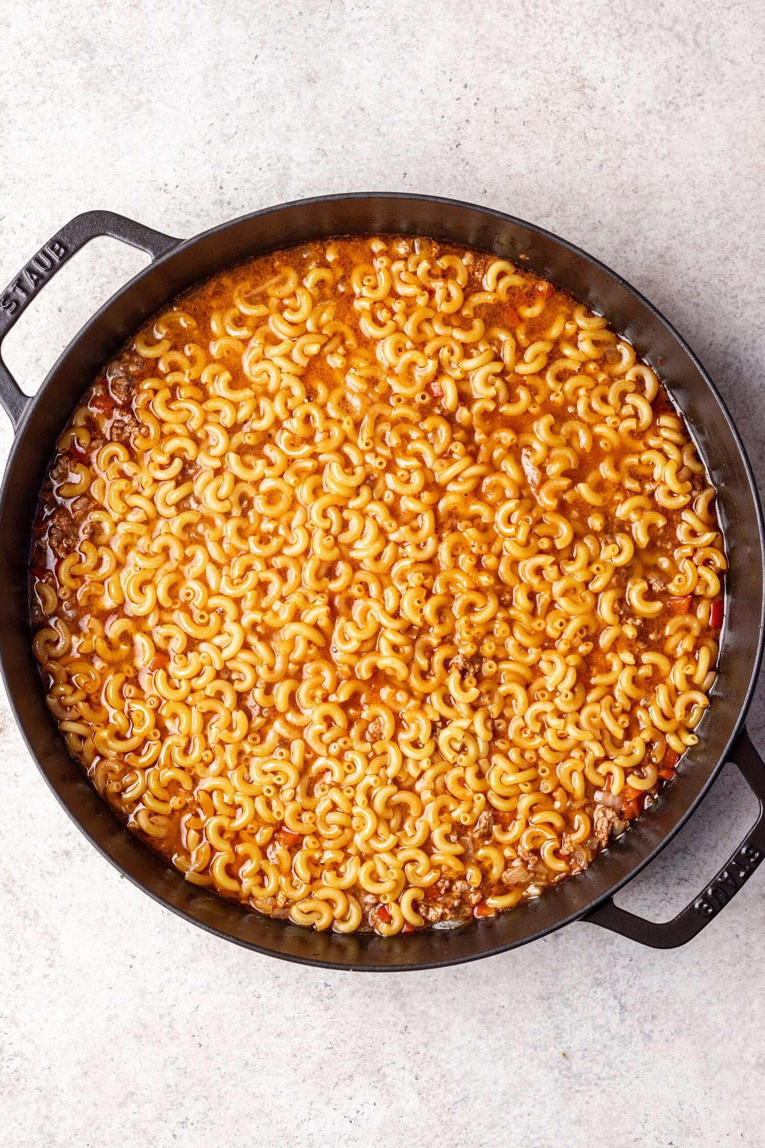 One Pot Sloppy Joe Pasta - Life is but a Dish