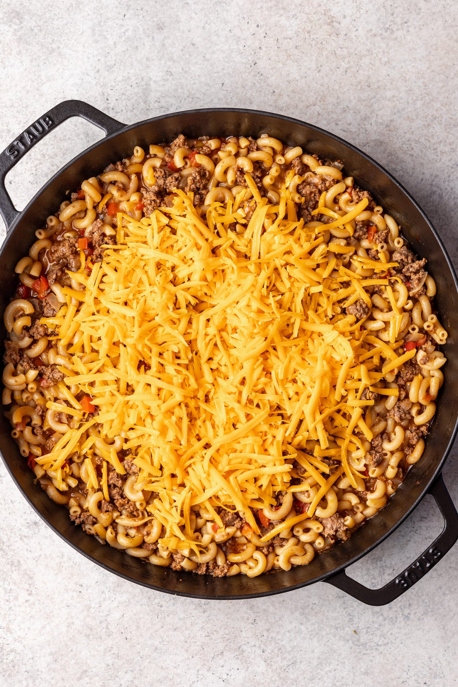One Pot Sloppy Joe Pasta - Life is but a Dish