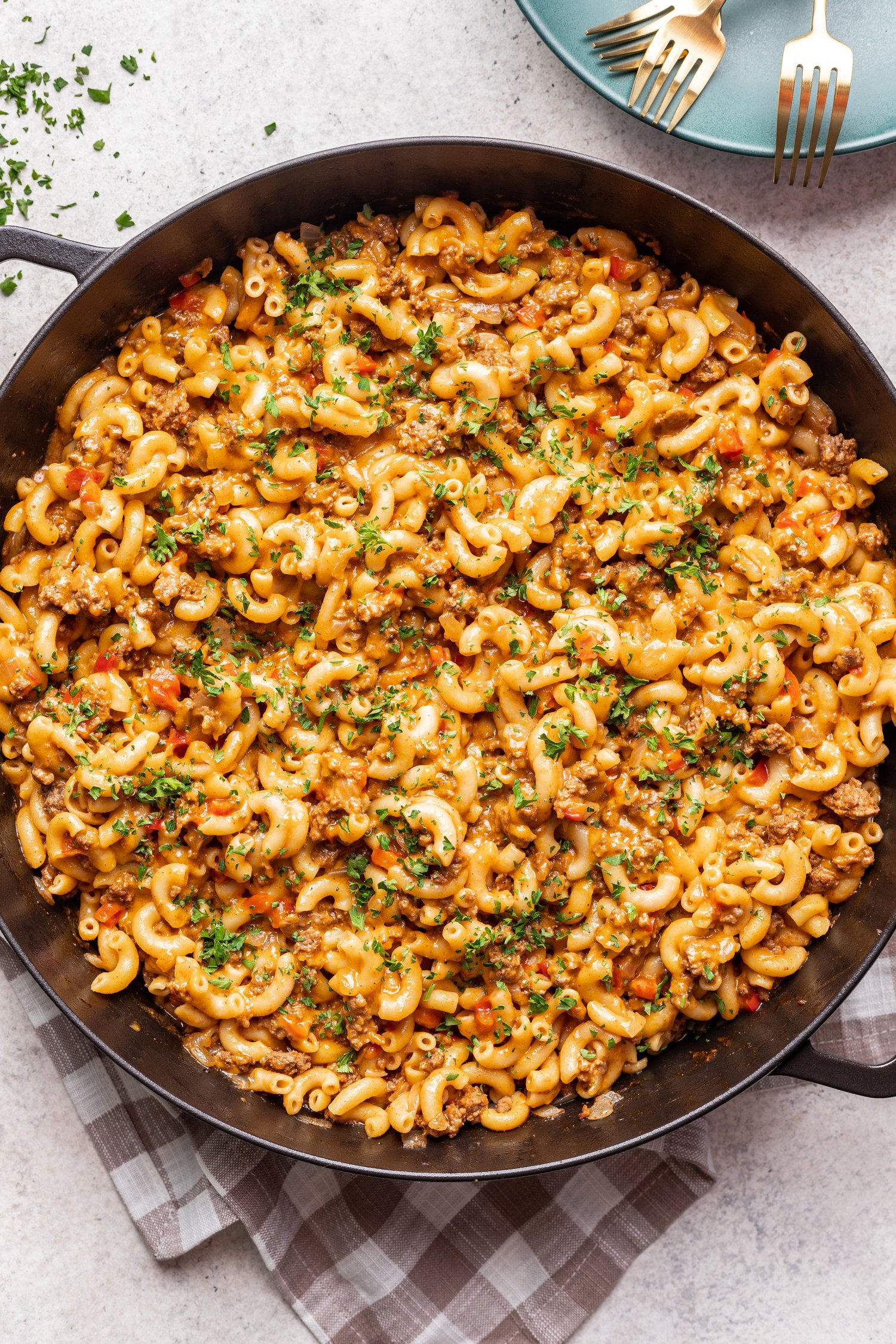 One Pot Sloppy Joe Pasta - Life is but a Dish