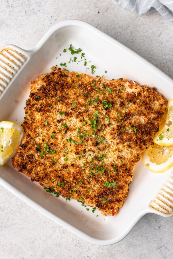 30 Minute Panko Crusted Salmon - Life is but a Dish