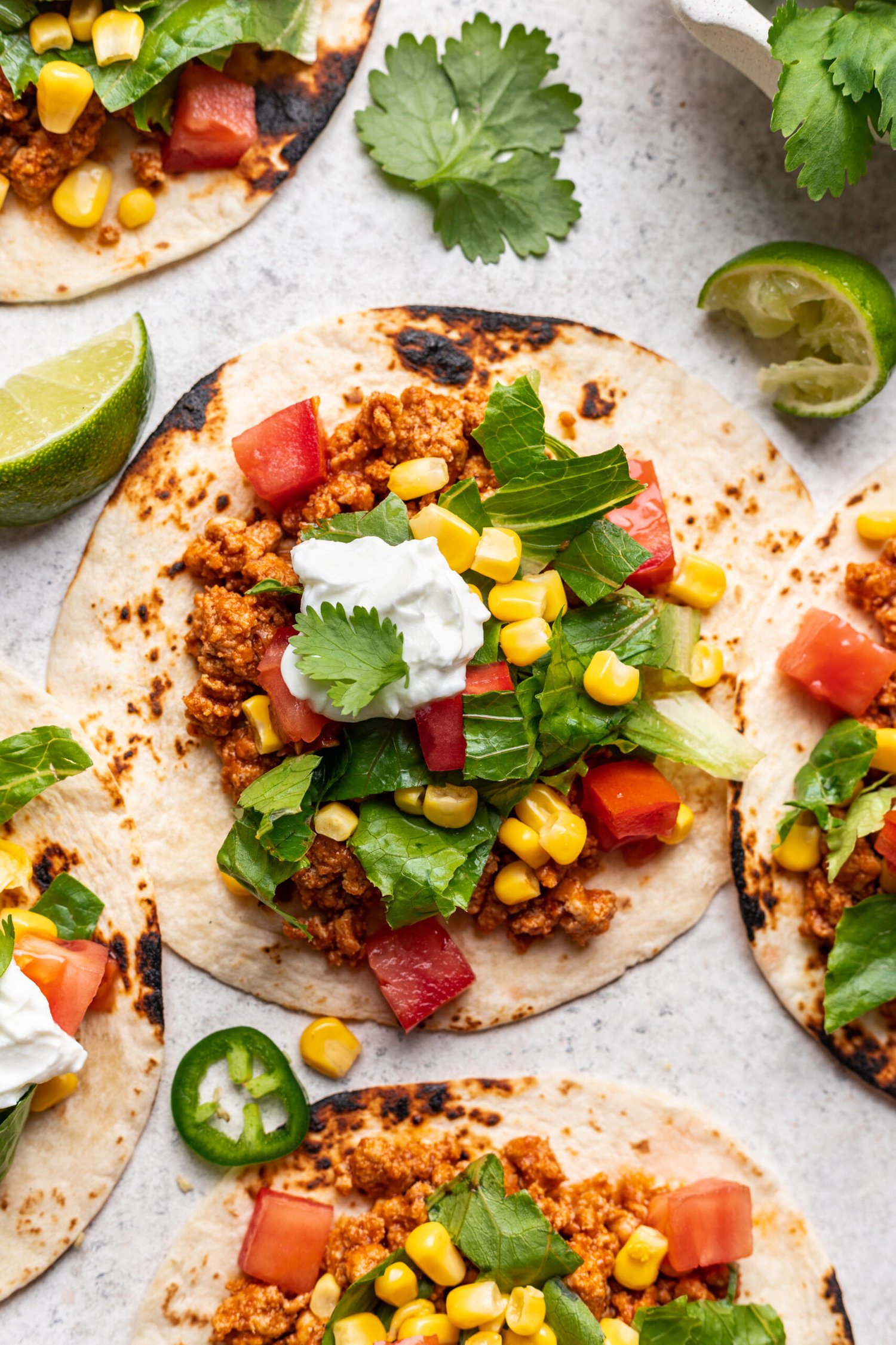 20 Minute Ground Turkey Tacos - Life is but a Dish