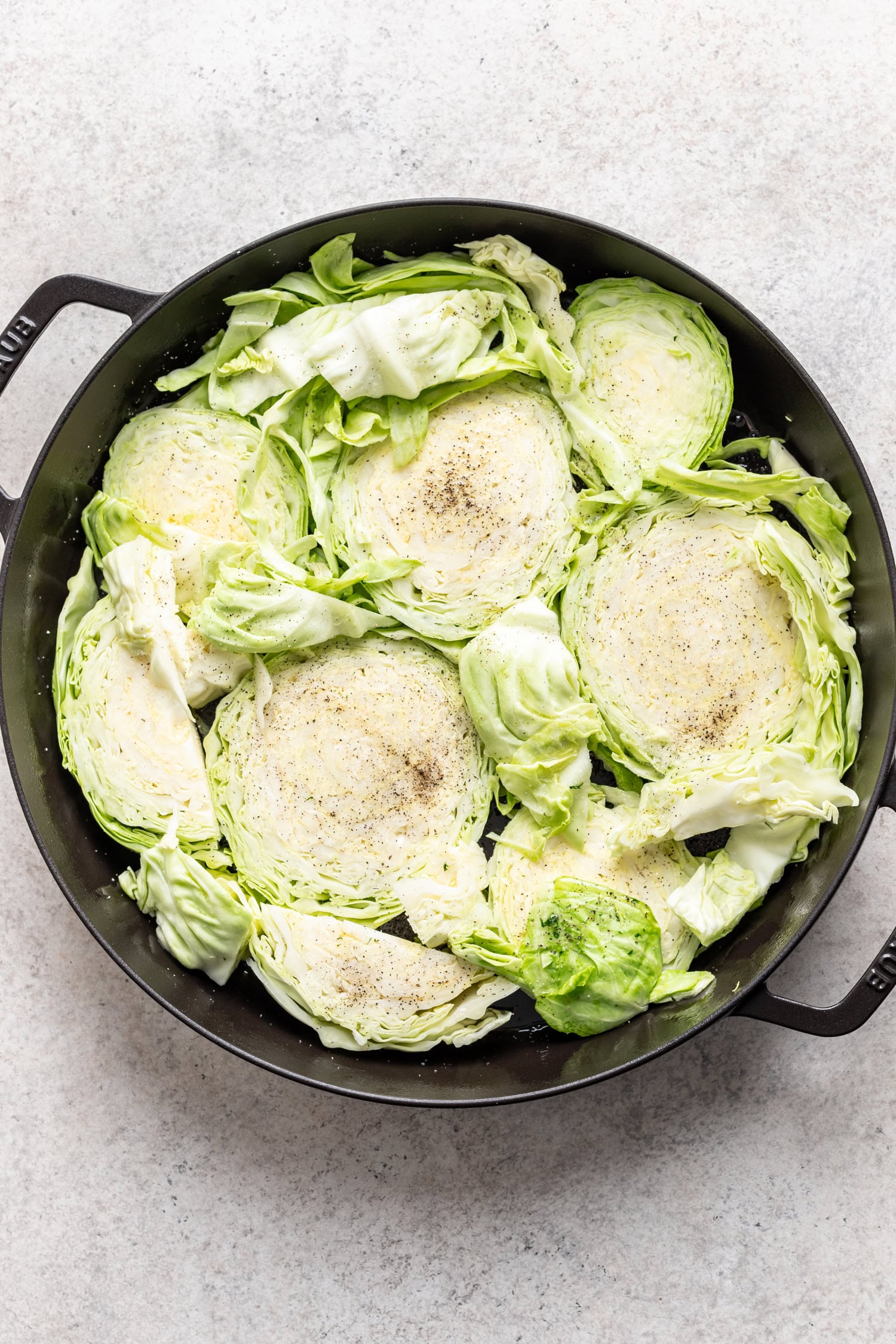 Lemon Sumac Roast Chicken With Cabbage - Life is but a Dish