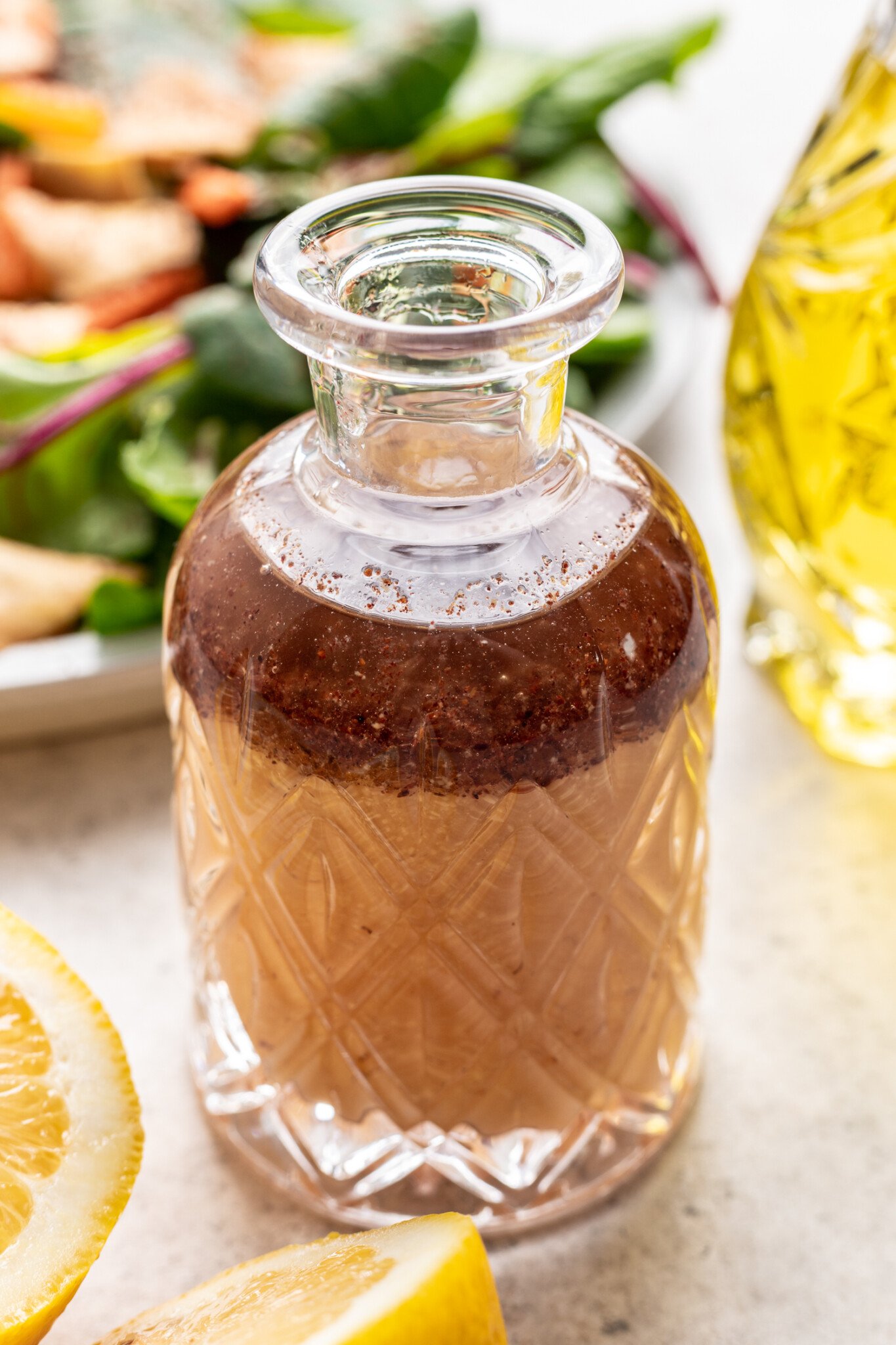 Zesty Lemon Sumac Dressing - Life is but a Dish