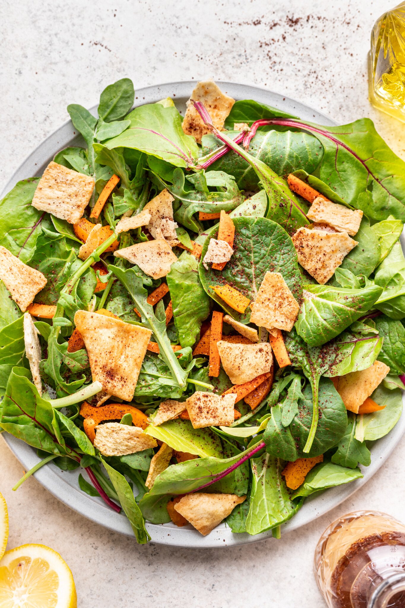 Zesty Lemon Sumac Dressing - Life is but a Dish