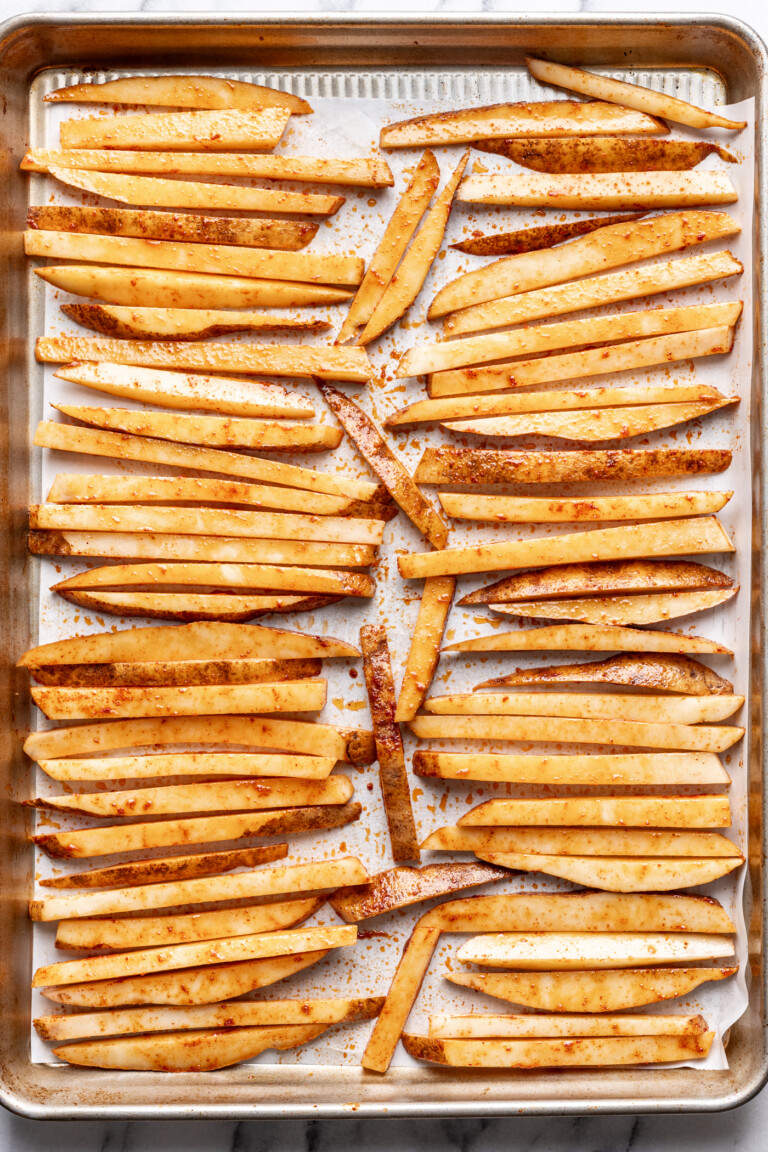 5-Ingredient Crispy Oven Baked Fries (using Russet Potatoes) - Life is ...