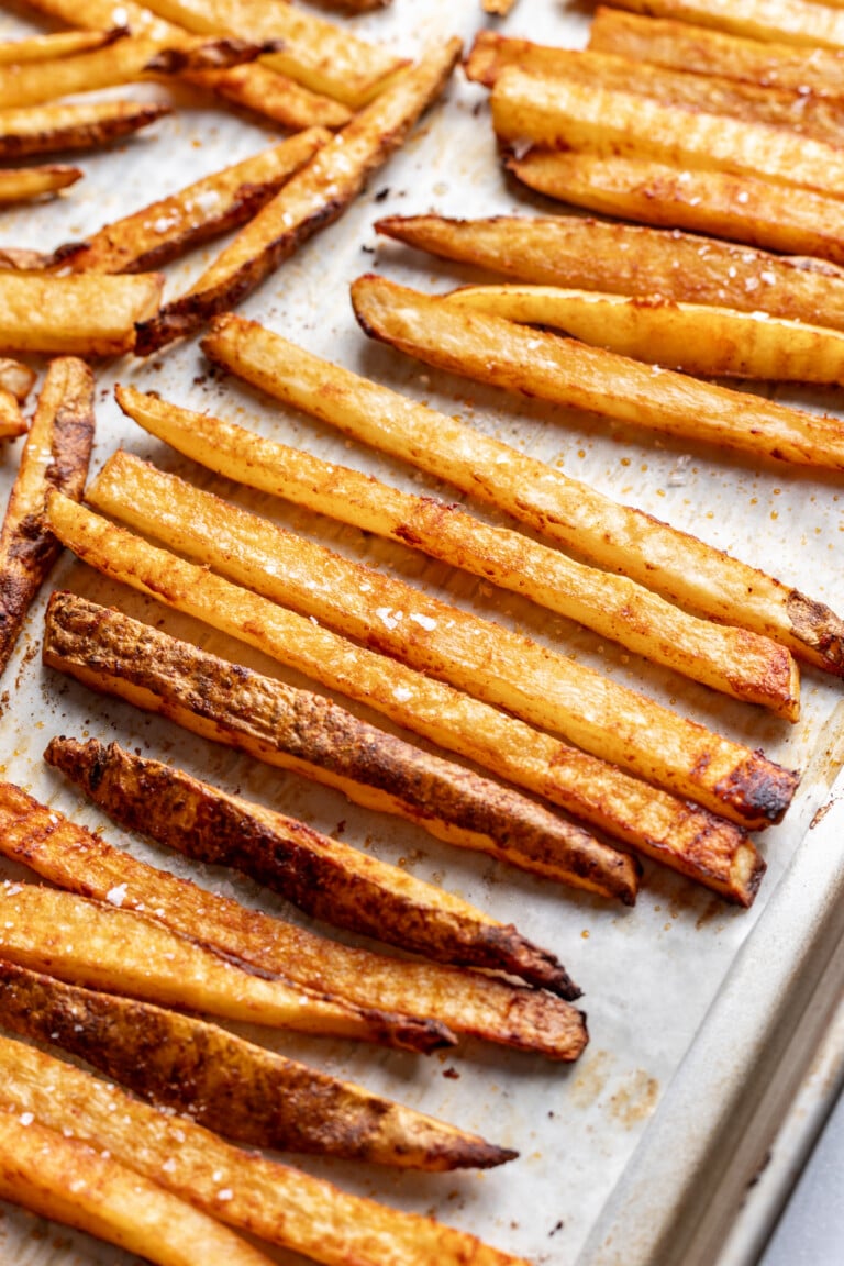 5-Ingredient Crispy Oven Baked Fries (using Russet Potatoes) - Life is ...